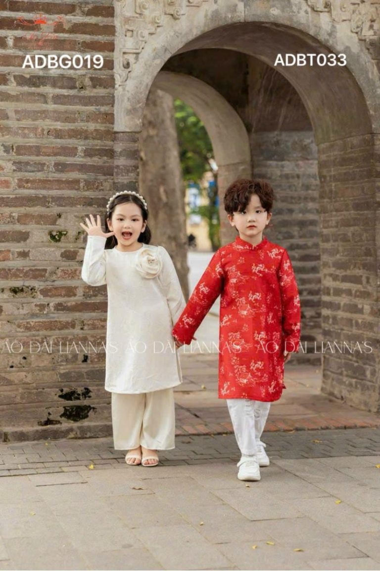 Top 10 mẫu áo dài cho bé gái bán chạy nhất tại Lianna